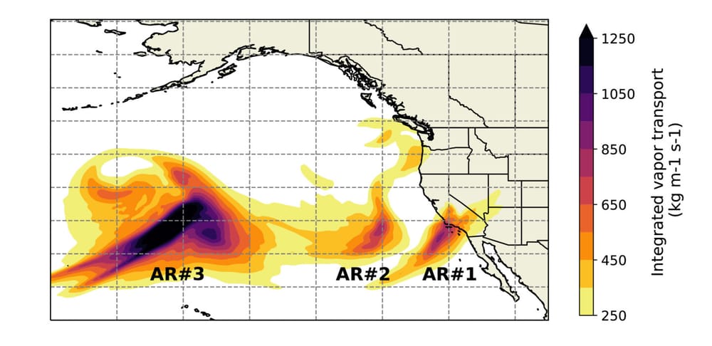 Nine atmospheric rivers overwhelmed California in 2023: Watch the ...