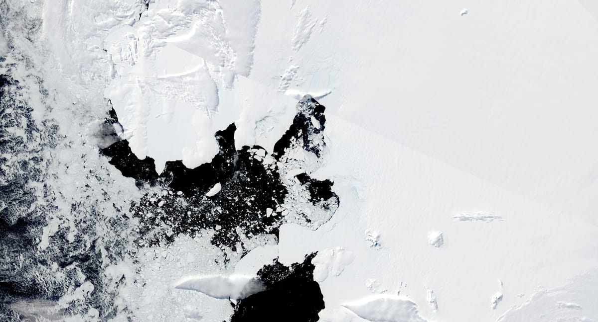 Watch a giant iceberg break free from Antarctica