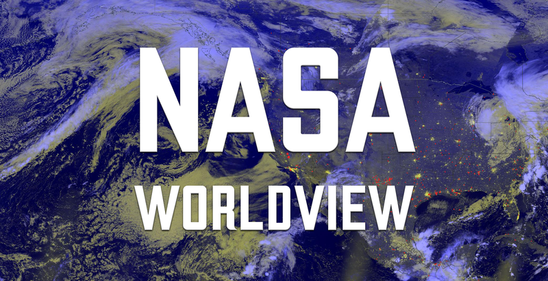 Explore California from space: Interactive NASA Worldview satellite maps